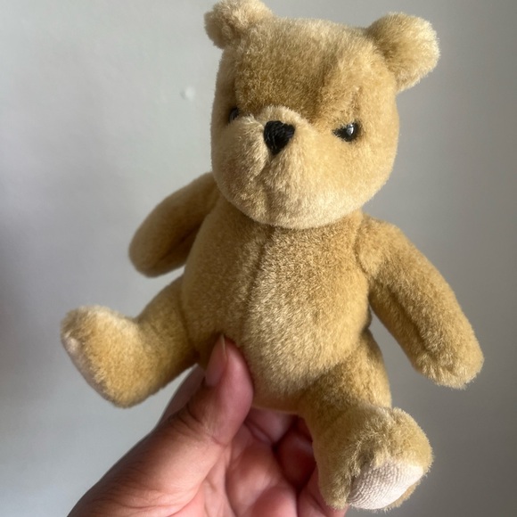 Gund | Toys | Winnie The Pooh Miniature Teddy Bear Mini Grumpy Face ...